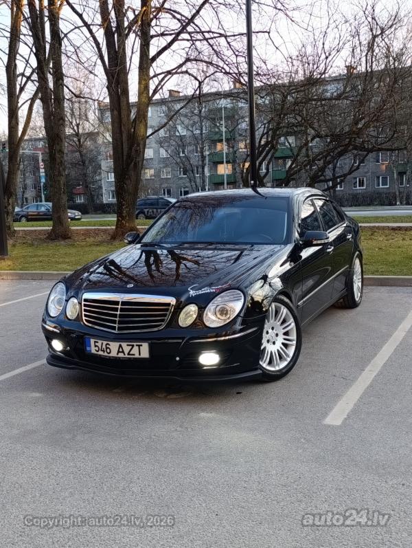 Black Mercedes-Benz E-Class 2006 in Tallinn, with an engine capacity of 1.80 L and mileage of 178 thousand km for 5800 €, photo 2 on AUTOMOTO.COM.LV