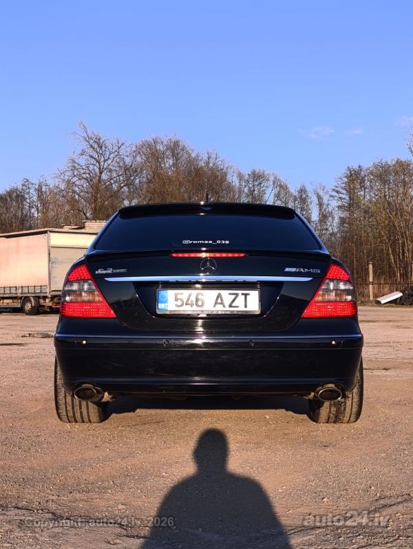 Black Mercedes-Benz E-Class 2006 in Tallinn, with an engine capacity of 1.80 L and mileage of 178 thousand km for 5800 €, photo 7 on AUTOMOTO.COM.LV