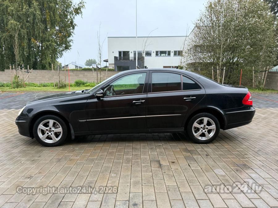 Black Mercedes-Benz E-Class 2006 in Tallinn, with an engine capacity of 2.10 L and mileage of 325 thousand km for 2999 €, photo 5 on AUTOMOTO.COM.LV