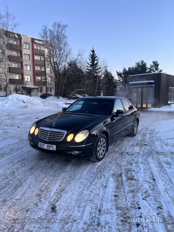 Melns Mercedes-Benz E-Class 2007 Tallina, ar dzinēja tilpumu 3.00 L un nobraukumu 320 tūkst. km par 4444 €, foto 6 vietnē AUTOMOTO.COM.LV