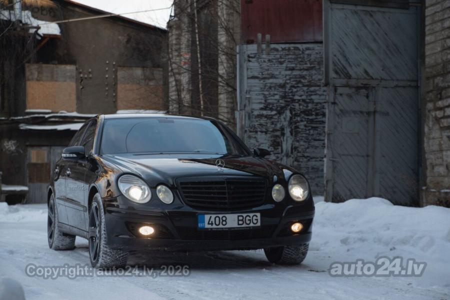 Melns Mercedes-Benz E-Class 2007 Tallina, ar dzinēja tilpumu 3.00 L un nobraukumu 426 tūkst. km par 5500 €, foto 3 vietnē AUTOMOTO.COM.LV