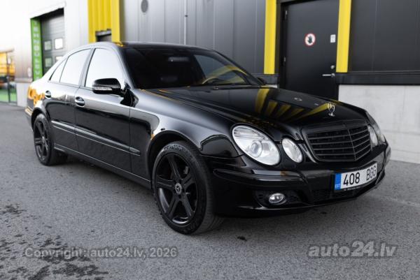 Black Mercedes-Benz E-Class 2007 in Tallinn, with an engine capacity of 3.00 L and mileage of 0 thousand km for 4999 €, photo 2 on AUTOMOTO.COM.LV