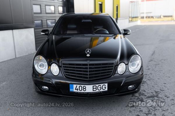 Black Mercedes-Benz E-Class 2007 in Tallinn, with an engine capacity of 3.00 L and mileage of 0 thousand km for 4999 €, photo 3 on AUTOMOTO.COM.LV