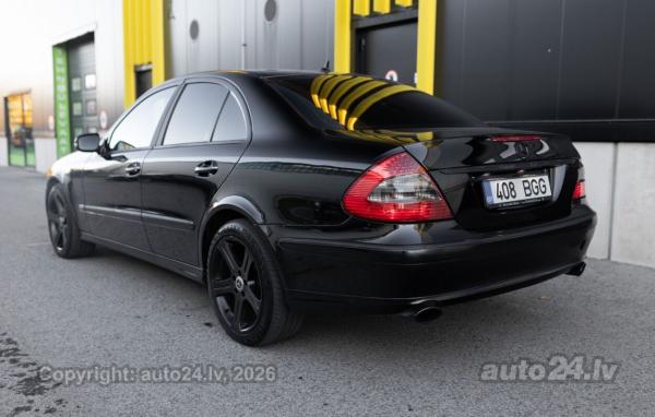 Black Mercedes-Benz E-Class 2007 in Tallinn, with an engine capacity of 3.00 L and mileage of 0 thousand km for 4999 €, photo 7 on AUTOMOTO.COM.LV