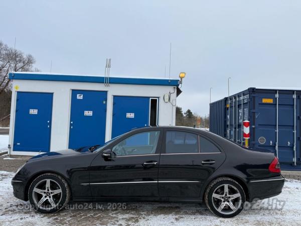 Black Mercedes-Benz E-Class 2007 in Tallinn, with an engine capacity of 2.10 L and mileage of 360 thousand km for 3000 €, photo 7 on AUTOMOTO.COM.LV