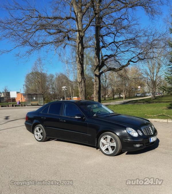 Black Mercedes-Benz E-Class 2007 in Tallinn, with an engine capacity of 3.00 L and mileage of 332 thousand km for 4200 €, photo 1 on AUTOMOTO.COM.LV