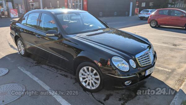Black Mercedes-Benz E-Class 2007 in Tallinn, with an engine capacity of 1.80 L and mileage of 359 thousand km for 1900 €, photo 1 on AUTOMOTO.COM.LV