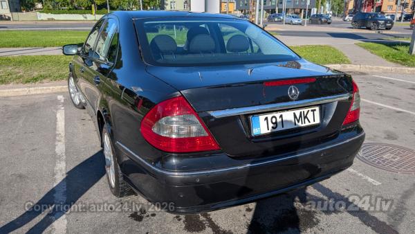 Black Mercedes-Benz E-Class 2007 in Tallinn, with an engine capacity of 1.80 L and mileage of 359 thousand km for 1900 €, photo 2 on AUTOMOTO.COM.LV