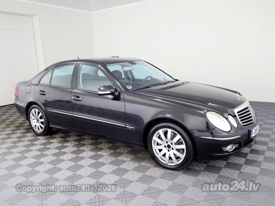 Black Mercedes-Benz E-Class 2007 in Tallinn, with an engine capacity of 3.00 L and mileage of 327 thousand km for 2999 €, photo 1 on AUTOMOTO.COM.LV