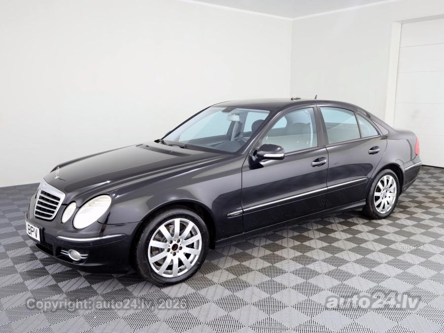 Black Mercedes-Benz E-Class 2007 in Tallinn, with an engine capacity of 3.00 L and mileage of 327 thousand km for 2999 €, photo 3 on AUTOMOTO.COM.LV