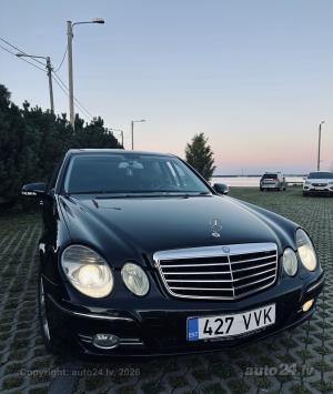 Black Mercedes-Benz E-Class 2007 in Tallinn, with an engine capacity of 3.00 L and mileage of 0 thousand km for 8000 €, photo  on AUTOMOTO.COM.LV