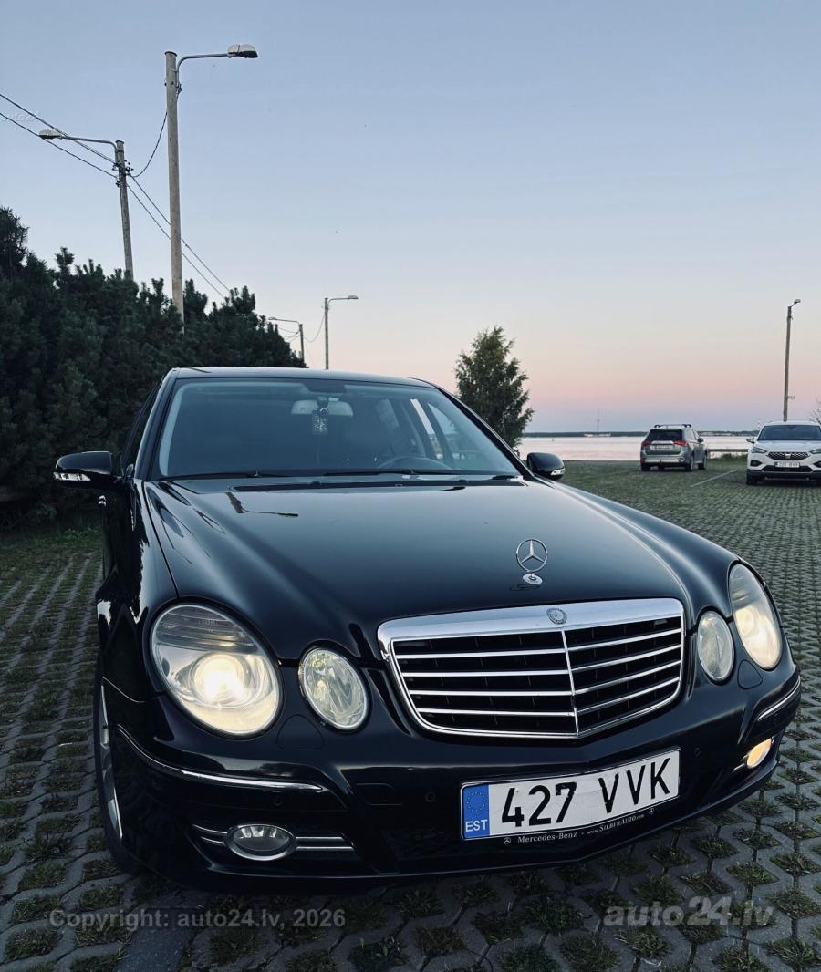 Melns Mercedes-Benz E-Class 2007 Tallina, ar dzinēja tilpumu 3.00 L un nobraukumu 0 tūkst. km par 8000 €, foto 1 vietnē AUTOMOTO.COM.LV