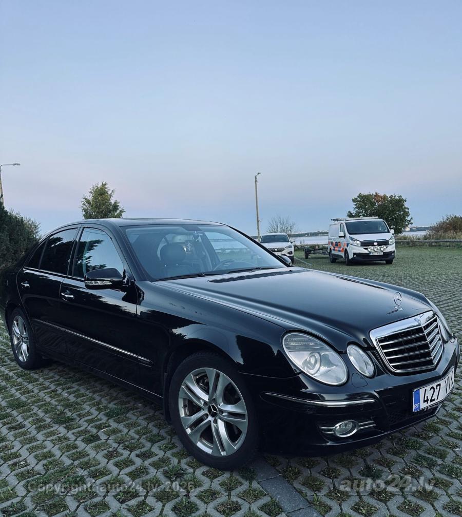Melns Mercedes-Benz E-Class 2007 Tallina, ar dzinēja tilpumu 3.00 L un nobraukumu 0 tūkst. km par 8000 €, foto 9 vietnē AUTOMOTO.COM.LV