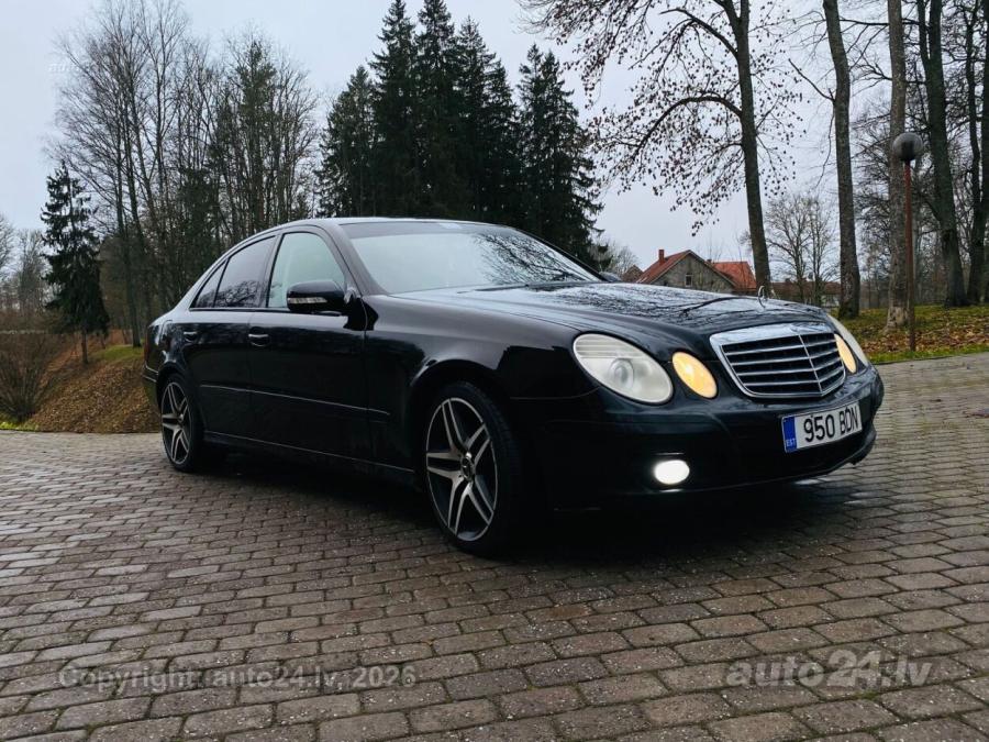 Melns Mercedes-Benz E-Class 2008 Tallina, ar dzinēja tilpumu 2.10 L un nobraukumu 526 tūkst. km par 3000 €, foto 1 vietnē AUTOMOTO.COM.LV