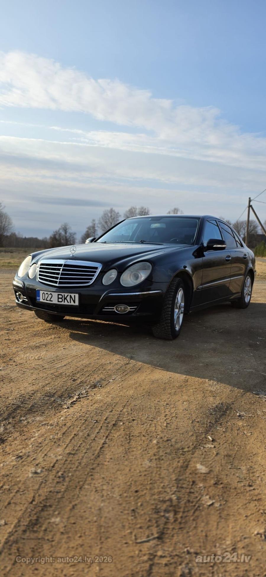 Melns Mercedes-Benz E-Class 2008 Karksi-Nuia, ar dzinēja tilpumu 2.10 L un nobraukumu 283 tūkst. km par 4500 €, foto 1 vietnē AUTOMOTO.COM.LV