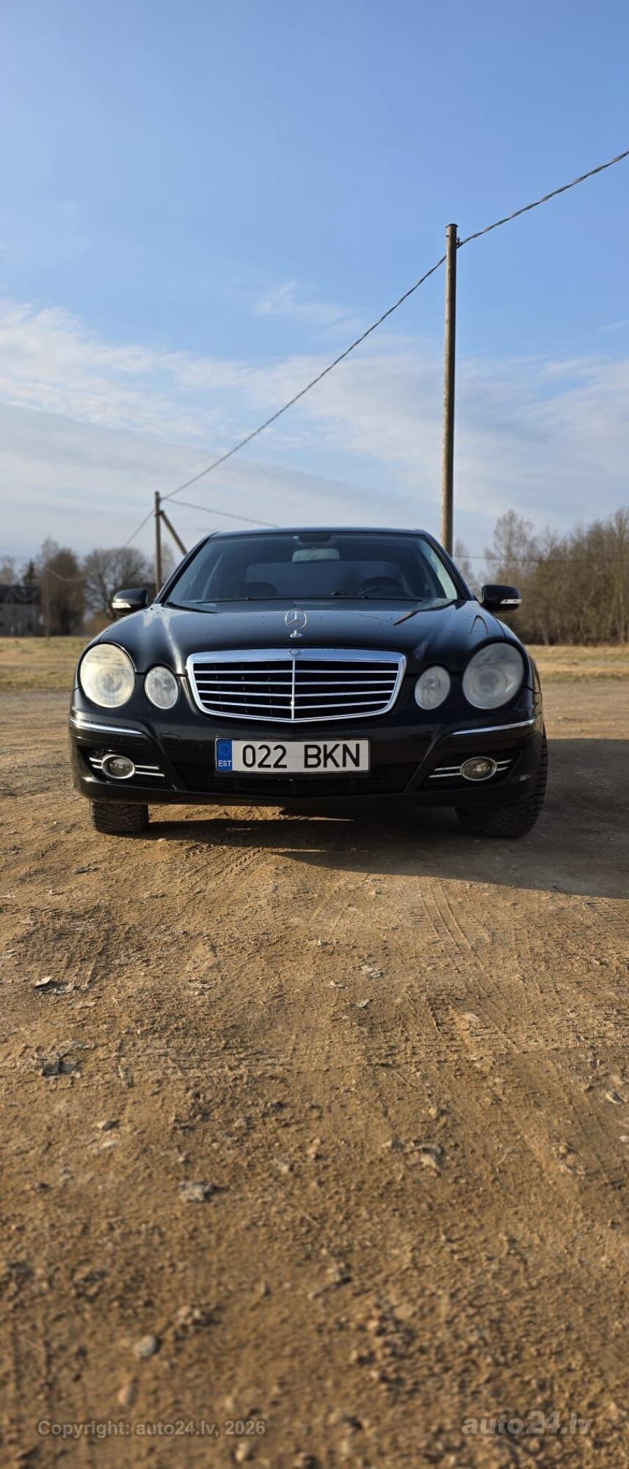 Melns Mercedes-Benz E-Class 2008 Karksi-Nuia, ar dzinēja tilpumu 2.10 L un nobraukumu 283 tūkst. km par 4500 €, foto 7 vietnē AUTOMOTO.COM.LV