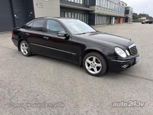 Melns Mercedes-Benz E-Class 2008 Tallina, ar dzinēja tilpumu 1.80 L un nobraukumu 177 tūkst. km par 5500 €, foto  vietnē AUTOMOTO.COM.LV