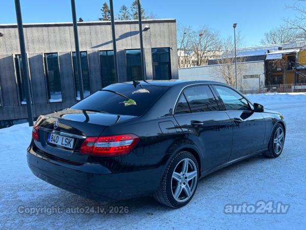 Black Mercedes-Benz E-Class 2009 in Rapla, with an engine capacity of 2.10 L and mileage of 364 thousand km for 5500 €, photo 6 on AUTOMOTO.COM.LV