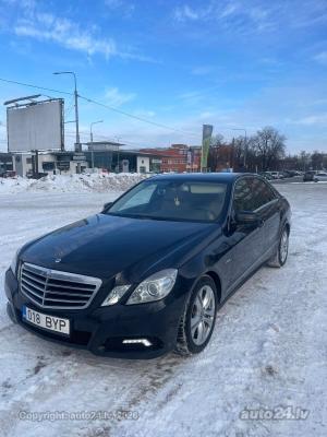 Black Mercedes-Benz E-Class 2009 in Tallinn, with an engine capacity of 3.00 L and mileage of 386 thousand km for 6000 €, photo 4 on AUTOMOTO.COM.LV