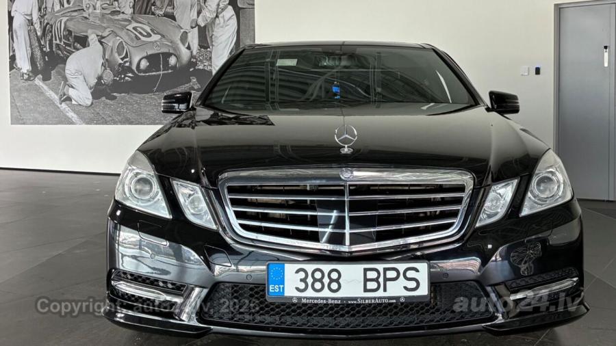 Melns Mercedes-Benz E-Class 2009 Tallina, ar dzinēja tilpumu 5.50 L un nobraukumu 230 tūkst. km par 15500 €, foto 1 vietnē AUTOMOTO.COM.LV