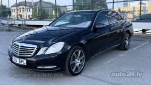 Black Mercedes-Benz E-Class 2009 in Tallinn, with an engine capacity of 2.10 L and mileage of 296 thousand km for 6499 €, photo 3 on AUTOMOTO.COM.LV