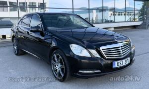 Black Mercedes-Benz E-Class 2009 in Tallinn, with an engine capacity of 2.10 L and mileage of 296 thousand km for 6499 €, photo 4 on AUTOMOTO.COM.LV