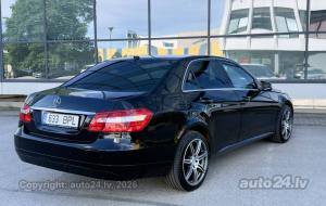 Black Mercedes-Benz E-Class 2009 in Tallinn, with an engine capacity of 2.10 L and mileage of 296 thousand km for 6499 €, photo 6 on AUTOMOTO.COM.LV