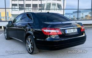 Black Mercedes-Benz E-Class 2009 in Tallinn, with an engine capacity of 2.10 L and mileage of 296 thousand km for 6499 €, photo 7 on AUTOMOTO.COM.LV