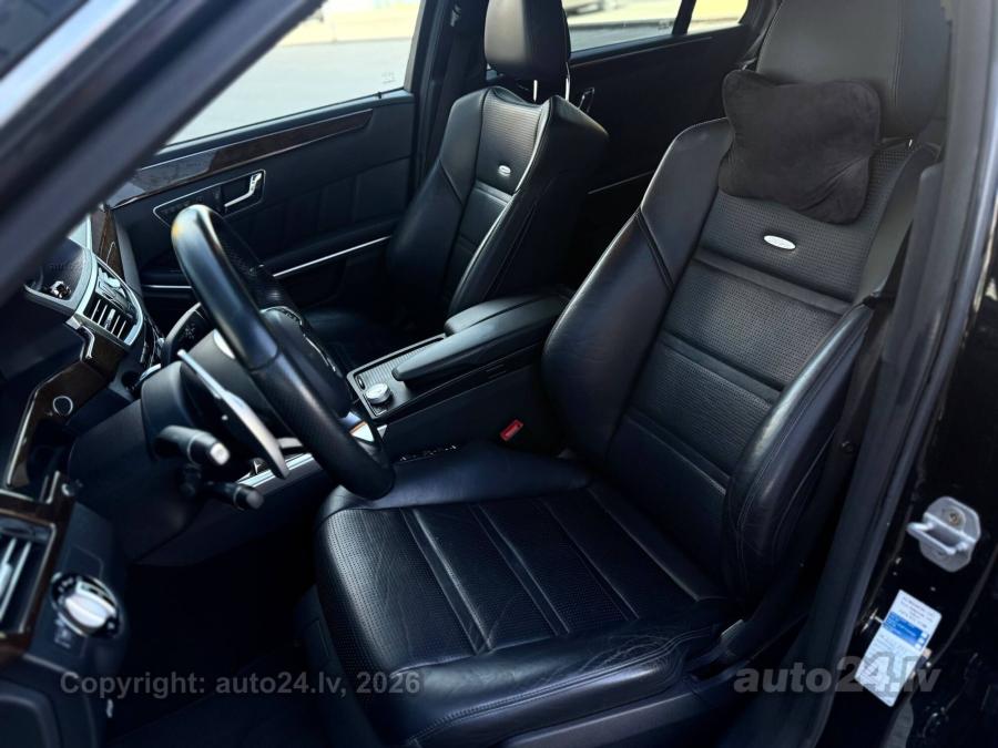 Black Mercedes-Benz E-Class 2009 in Tallinn, with an engine capacity of 2.10 L and mileage of 296 thousand km for 6499 €, photo 9 on AUTOMOTO.COM.LV