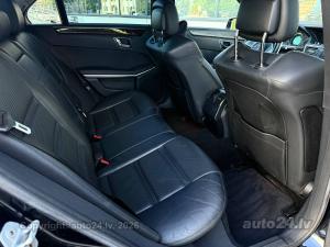Black Mercedes-Benz E-Class 2009 in Tallinn, with an engine capacity of 2.10 L and mileage of 296 thousand km for 6499 €, photo 17 on AUTOMOTO.COM.LV