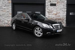 Black Mercedes-Benz E-Class 2010 in Tallinn, with an engine capacity of 3.00 L and mileage of 338 thousand km for 7800 €, photo 4 on AUTOMOTO.COM.LV