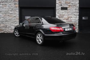 Black Mercedes-Benz E-Class 2010 in Tallinn, with an engine capacity of 3.00 L and mileage of 338 thousand km for 7800 €, photo 6 on AUTOMOTO.COM.LV