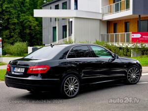 Black Mercedes-Benz E-Class 2010 in Tallinn, with an engine capacity of 3.00 L and mileage of 272 thousand km for 6990 €, photo 5 on AUTOMOTO.COM.LV