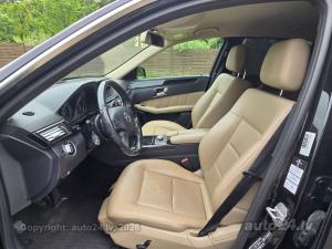 Black Mercedes-Benz E-Class 2010 in Tallinn, with an engine capacity of 3.00 L and mileage of 272 thousand km for 6990 €, photo 9 on AUTOMOTO.COM.LV