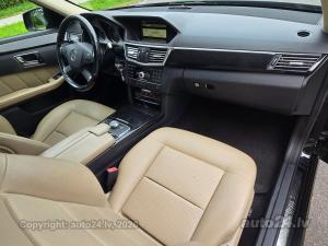 Black Mercedes-Benz E-Class 2010 in Tallinn, with an engine capacity of 3.00 L and mileage of 272 thousand km for 6990 €, photo 12 on AUTOMOTO.COM.LV