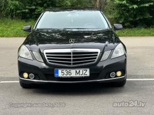 Black Mercedes-Benz E-Class 2010 in Tallinn, with an engine capacity of 2.10 L and mileage of 0 thousand km for 5490 €, photo 4 on AUTOMOTO.COM.LV