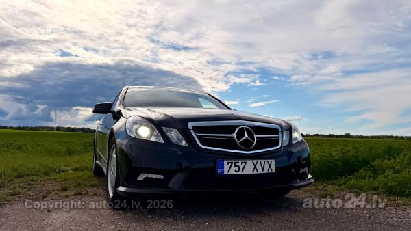 Melns Mercedes-Benz E-Class 2010 Tallina, ar dzinēja tilpumu 3.00 L un nobraukumu 320 tūkst. km par 9900 €, foto 1 vietnē AUTOMOTO.COM.LV