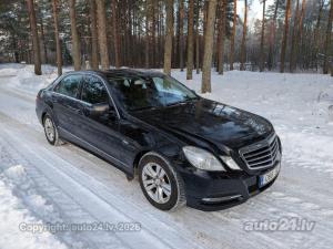 Melns Mercedes-Benz E-Class 2011 Tallina, ar dzinēja tilpumu 2.10 L un nobraukumu 480 tūkst. km par 6900 €, foto  vietnē AUTOMOTO.COM.LV