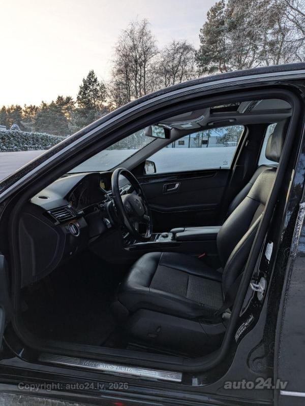 Black Mercedes-Benz E-Class 2011 in Tallinn, with an engine capacity of 2.10 L and mileage of 480 thousand km for 6900 €, photo 7 on AUTOMOTO.COM.LV