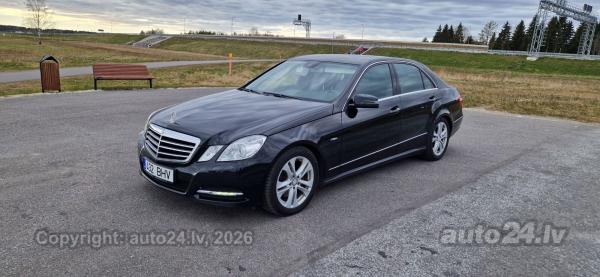 Melns Mercedes-Benz E-Class 2011 Saue, ar dzinēja tilpumu 3.00 L un nobraukumu 203 tūkst. km par 11200 €, foto 1 vietnē AUTOMOTO.COM.LV