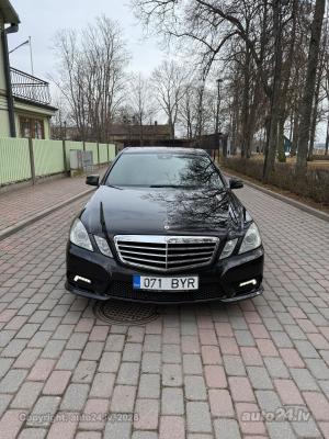 Black Mercedes-Benz E-Class 2012 in Tallinn, with an engine capacity of 2.20 L and mileage of 397 thousand km for 12500 €, photo 5 on AUTOMOTO.COM.LV