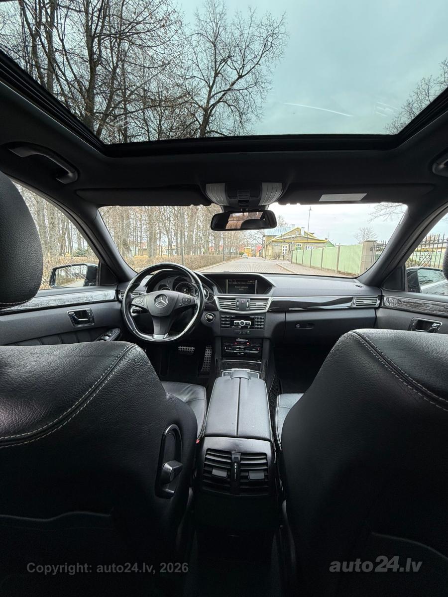 Black Mercedes-Benz E-Class 2012 in Tallinn, with an engine capacity of 2.20 L and mileage of 397 thousand km for 12500 €, photo 12 on AUTOMOTO.COM.LV