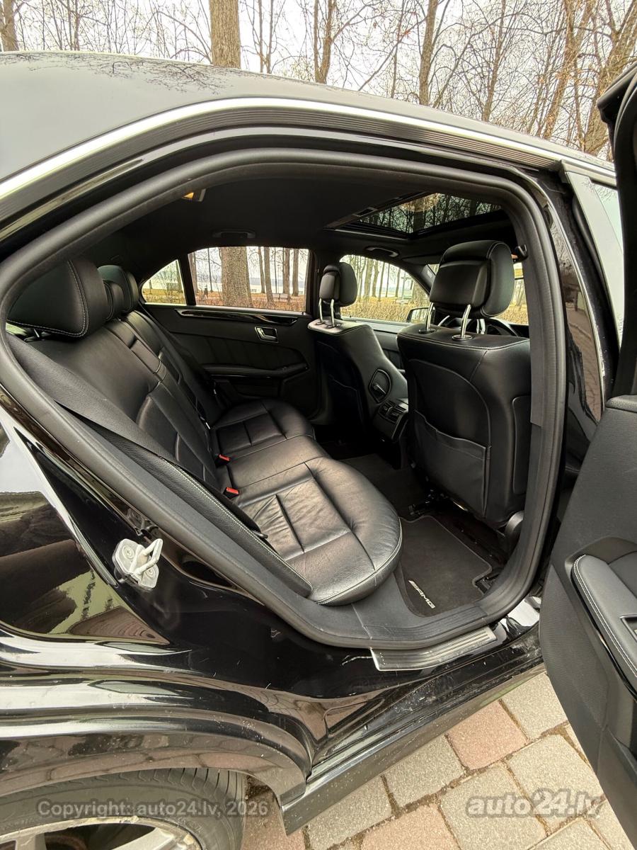 Black Mercedes-Benz E-Class 2012 in Tallinn, with an engine capacity of 2.20 L and mileage of 397 thousand km for 12500 €, photo 14 on AUTOMOTO.COM.LV