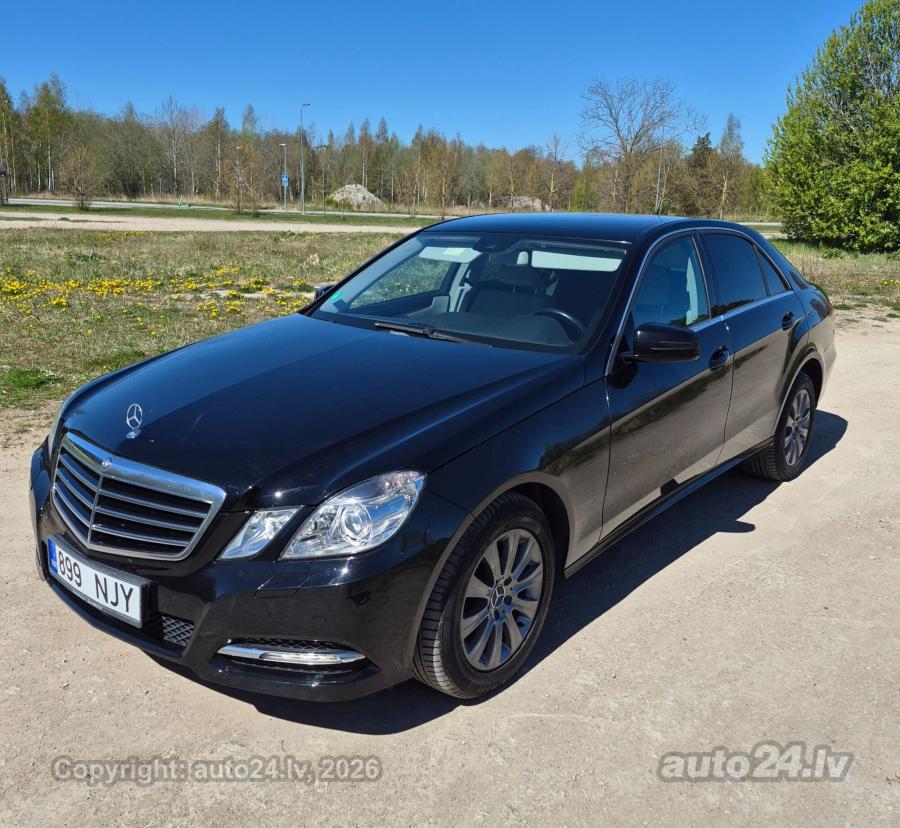 Melns Mercedes-Benz E-Class 2012 Tallina, ar dzinēja tilpumu 2.10 L un nobraukumu 215 tūkst. km par 8990 €, foto 1 vietnē AUTOMOTO.COM.LV