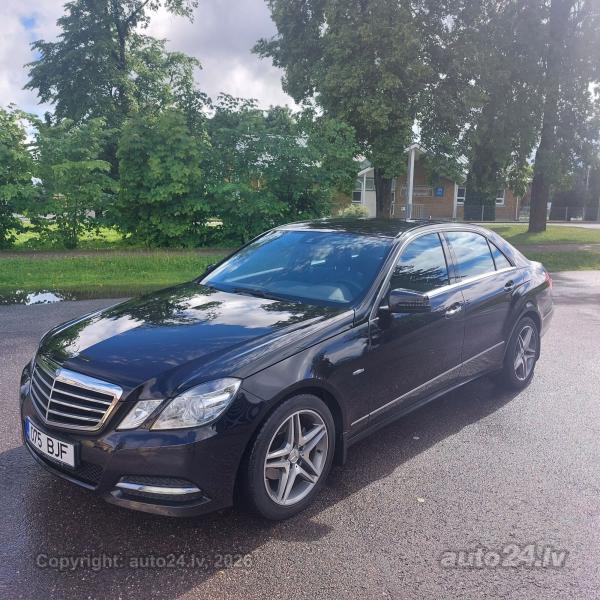 Black Mercedes-Benz E-Class 2012 in Tallinn, with an engine capacity of 1.80 L and mileage of 70 thousand km for 19000 €, photo 1 on AUTOMOTO.COM.LV