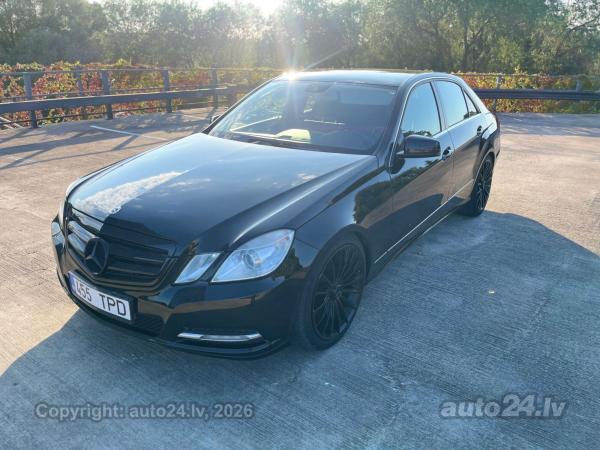 Black Mercedes-Benz E-Class 2012 in Tartu, with an engine capacity of 2.10 L and mileage of 439 thousand km for 8500 €, photo 2 on AUTOMOTO.COM.LV