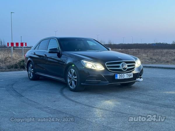 Black Mercedes-Benz E-Class 2014 in Tallinn, with an engine capacity of 2.10 L and mileage of 175 thousand km for 15700 €, photo 1 on AUTOMOTO.COM.LV