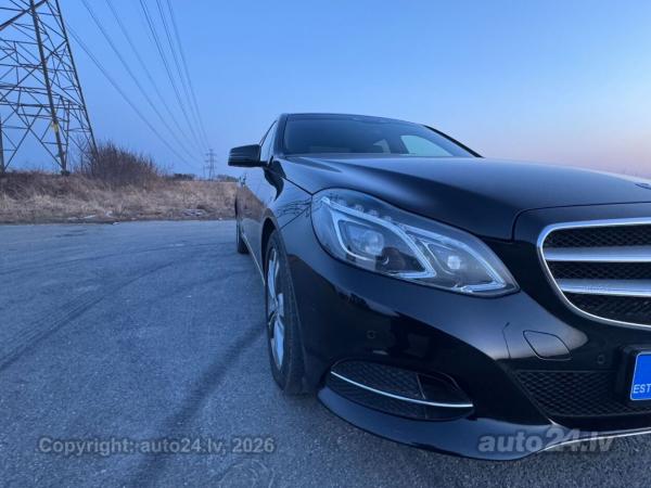 Black Mercedes-Benz E-Class 2014 in Tallinn, with an engine capacity of 2.10 L and mileage of 175 thousand km for 15700 €, photo 9 on AUTOMOTO.COM.LV
