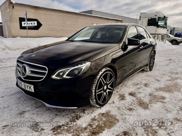 Black Mercedes-Benz E-Class 2015 in Tallinn, with an engine capacity of 2.10 L and mileage of 259 thousand km for 8900 €, photo 2 on AUTOMOTO.COM.LV