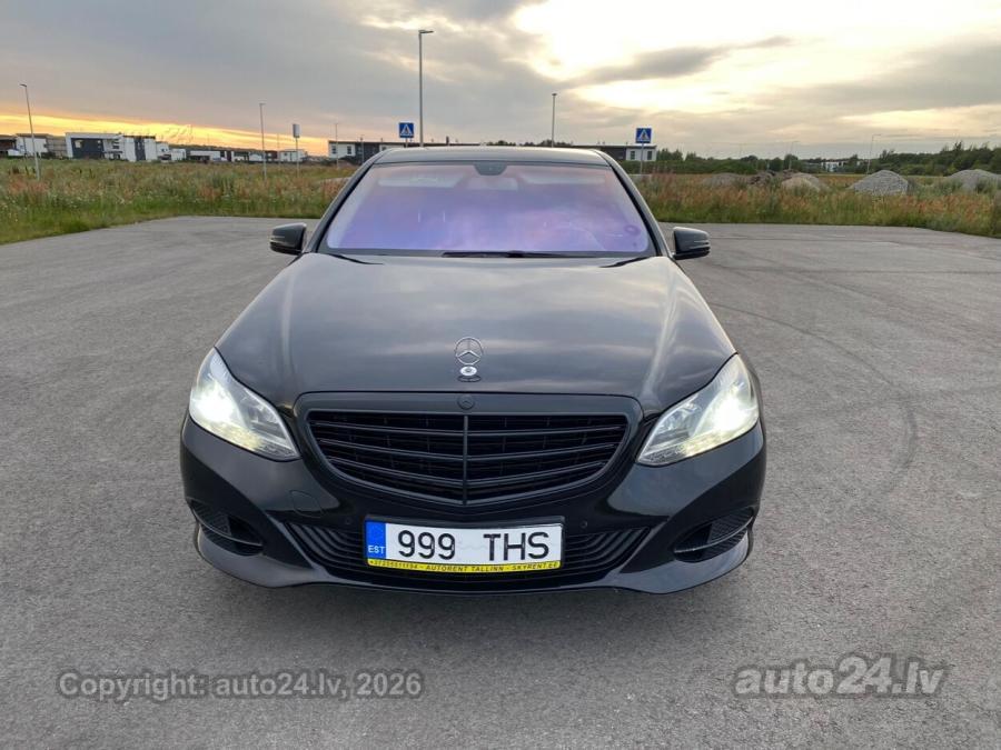 Black Mercedes-Benz E-Class 2015 in Tallinn, with an engine capacity of 2.10 L and mileage of 172 thousand km for 8500 €, photo 3 on AUTOMOTO.COM.LV